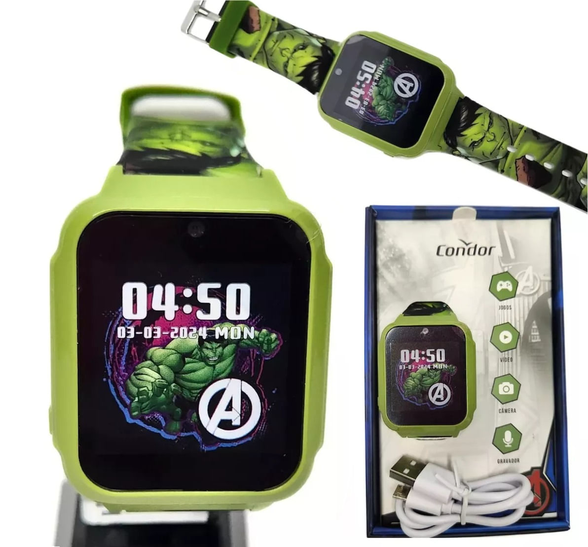 Relógio Interativo Smartwatch Infantil | Paqueta Esportes