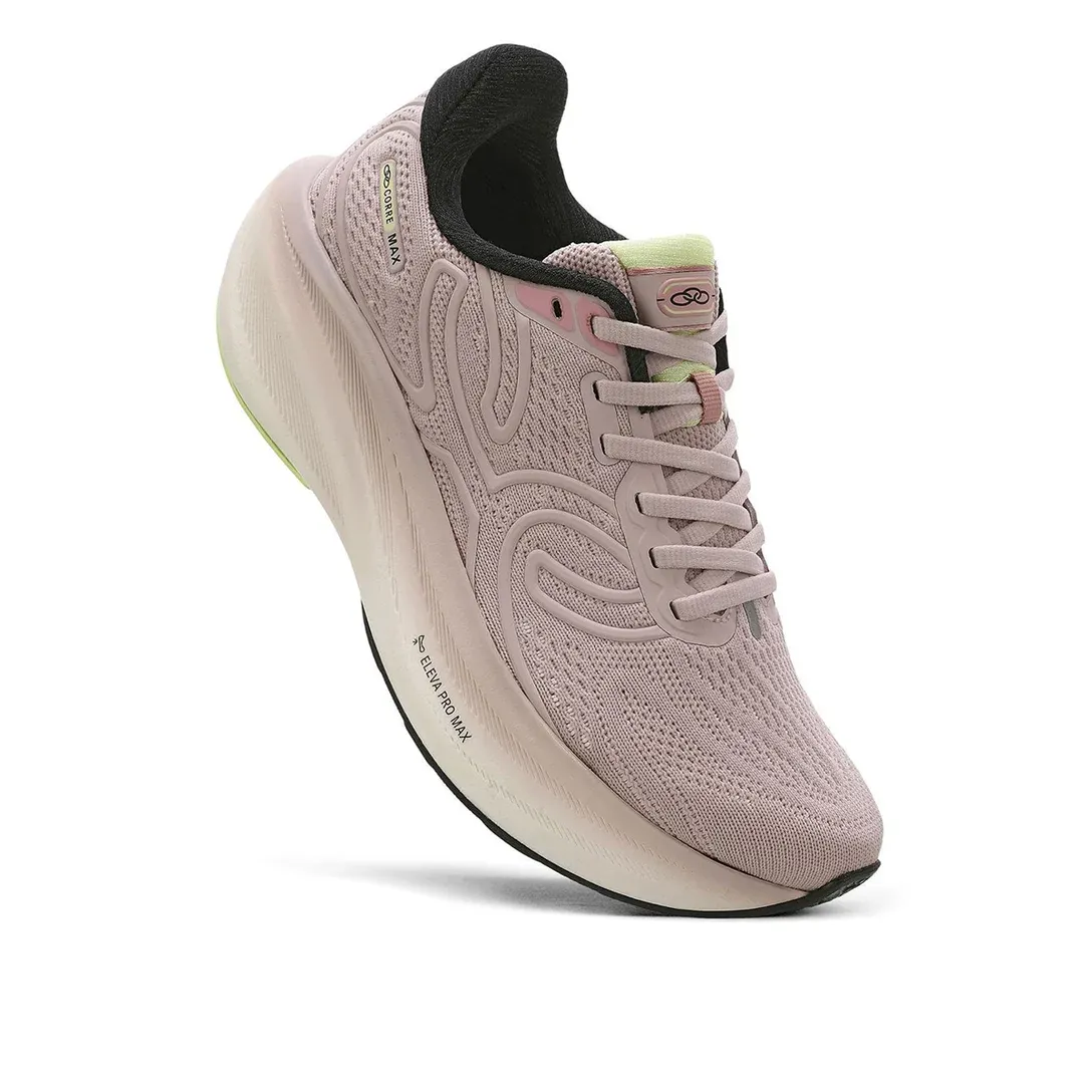 Tênis Running Olympikus Corre Max Feminino Rosê | Paqueta Esportes