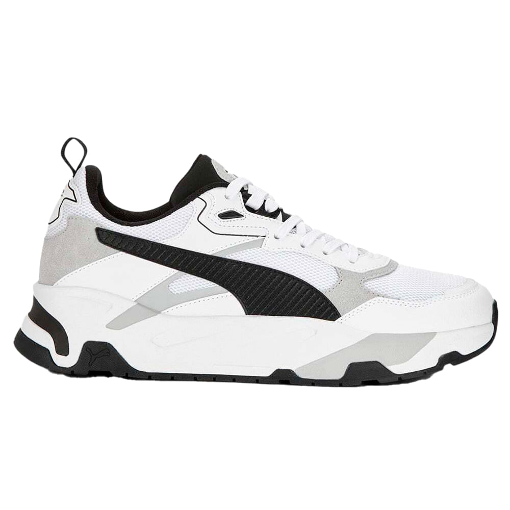 Tênis Puma Trinity Masculino Branco e Preto | Oscar
