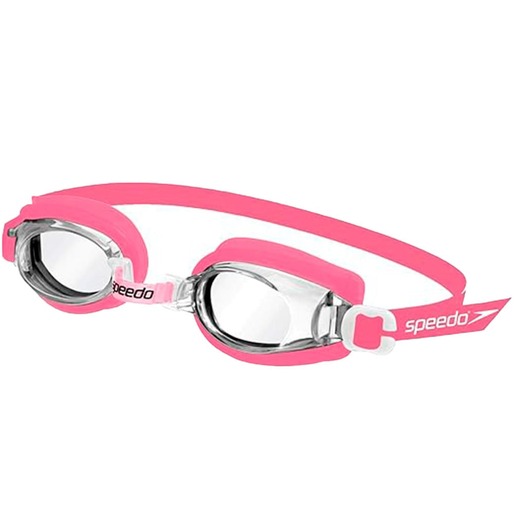 Óculos de Natação Speedo Captain Infantil Rosa | Paqueta Esportes